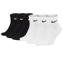 Nike Sportsocken Herren Gr&ouml;&szlig;e 46/48 schwarz / wei&szlig;