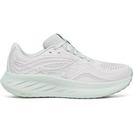 Saucony Ride 18 Laufschuhe Damen - weiß - Gr. 40 1/2 - Mesh/Synthetik