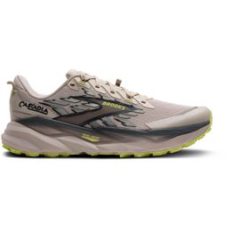Brooks Cascadia 19 Laufschuhe Herren - beige - Gr. 46 - Mesh/Synthetik