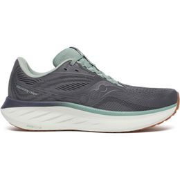 Saucony Ride 18 Laufschuhe Herren - grau - Gr. 45 - Mesh/Synthetik