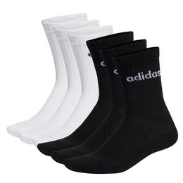 adidas originals Socken '6er-Pack' Damen Gr&ouml;&szlig;e 37/39 schwarz / wei&szlig;