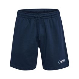 Hummel Sportshorts Herren Gr&ouml;&szlig;e M blau / dunkelblau / wei&szlig;