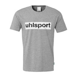 Uhlsport Sportshirt "Essential Promo T-Shirt" in Grau | Gr.: 5XL