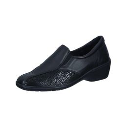 Comfortabel Klassische Slipper in schwarz | Gr.: 37