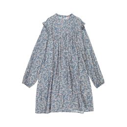 Vero Moda Girl Kleid 'VMIRIS' M&auml;dchen Gr&ouml;&szlig;e 122 ecru / blau / oliv / rosa
