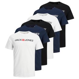 Jack & Jones Jack & Jones Shirt Herren Gr&ouml;&szlig;e M navy / knallrot / schwarz / wei&szlig;