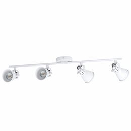 Eglo Leuchten EGLO SERAS Deckenspot LED Weiß, 4-flammig