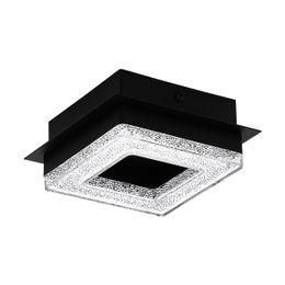 Eglo Leuchten Eglo FRADELO Deckenleuchte LED Schwarz, 1-flammig