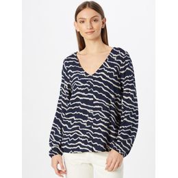 Tom Tailor Denim Bluse Damen Gr&ouml;&szlig;e M navy / wei&szlig;