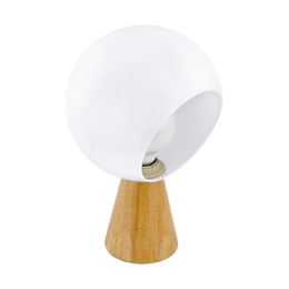 Eglo Leuchten EGLO MAMBLAS Tischleuchte Braun, 1-flammig