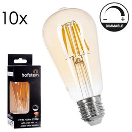 hofstein LED E27 10er Set 5 Watt 2700 Kelvin 600 Lumen