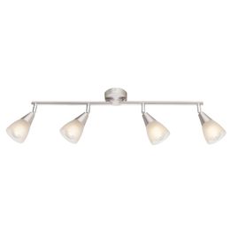 Globo TADEUS Deckenspot Nickel-Matt, 4-flammig