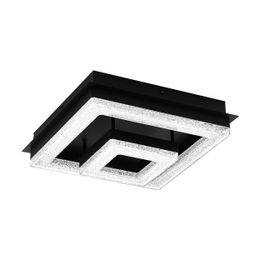 Eglo Leuchten Eglo FRADELO Deckenleuchte LED Schwarz, 1-flammig