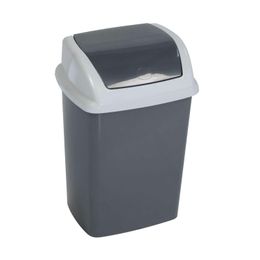 Maul Abfalleimer Maulswing 5 l Kunststoff 20 x 16 x 29 cm dunkelgrau