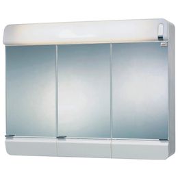 Spiegelschrank Jokey, B:68,3cm H:54,5cm T:18cm, weiß, Kunststoff, Badezimmer, Schränke, "Alida", weiß, 68,3 cm Breite