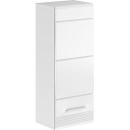 Hängeschrank Inosign, B:30cm H:77cm T:23cm, weiß, FSC-zertifizierter Holzwerkstoff, Badezimmer, Schränke, "Malmö, Breite 30 cm, 1 Tür (Türanschlag