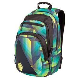 Nitro Kinder Schulrucksack "Stash 29", grün, Polyester, Rucksäcke, Alltagsrucksack, Rucksack für Freizeit, Schule, Arbeit und Reise