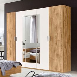 Kleiderschrank wimex, B:225cm, wei&szlig;, Schlafzimmer, Schr&auml;nke, "Katrin"