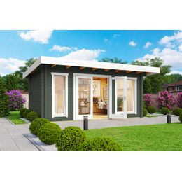 Gartenhaus Nordic Holz, gr&uuml;n, Holz, Gartenh&auml;user, "DORSET 72"