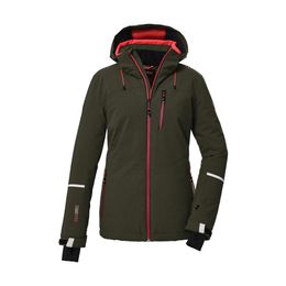 Killtec Damen Skijacke "KSW 81 WMN SKI JCKT", gr&uuml;n, Gr. 42, Oberstoff: 100% Polyester, Futter: 100% Polyester, Wattierung: 100% Polyester, Jacken,