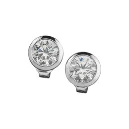 Celesta Damen Paar Ohrstecker "Silber 925 Zirkonia wei&szlig;", one-size, Silber 925 (Sterlingsilber), wei&szlig;, Silber 925 (Sterlingsilber), Ohrringe