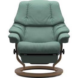 Relaxsessel stressless, B:88cm H:98cm T:77cm, gr&uuml;n, Leder BATICK: BATICK ist ein leicht korrigiertes, durchgef&auml;rbtes und genarbtes M&ouml;belleder, bei