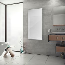 XIMAX Infrarotheizung "Glaspaneel, 600 mm x 1200 mm", B/H/T: 120cm x 60cm x 2,5cm, wei&szlig;, Heizk&ouml;rper, 800 Watt, Wei&szlig;