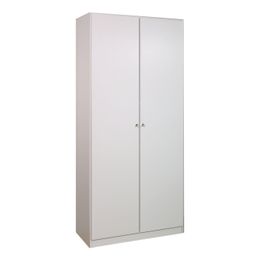 Kleiderschrank Rauch, B:91cm H:197cm T:41cm, wei&szlig;, Holzwerkstoff, Kinderzimmer, Schr&auml;nke, "P4You"
