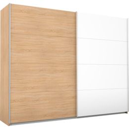 Schwebet&uuml;renschrank Rauch, B:271cm H:210cm T:62cm, wei&szlig;, Holzwerkstoff, Schr&auml;nke, "Quadra Kleiderschrank BESTSELLER Schrank Gaderobe", mit