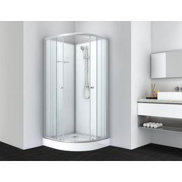 Komplettdusche Sanotechnik, B:80cm H:203cm T:80cm, wei&szlig;, Duschkabinen, "Komplettduschkabine OCEAN", H&ouml;he: 203cm