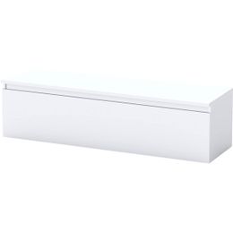 Lowboard Inosign, B:138cm H:40cm T:40cm, weiß, Wohnzimmer, Sideboards, "Infinity Breite 138 cm, TV-Schrank mit 1 Schubkasten", (2 Innenfächer),
