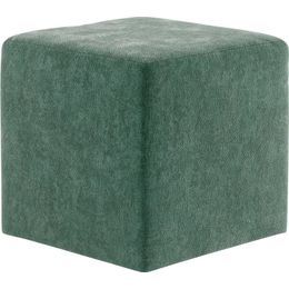 Hocker COTTA, B:40cm H:40cm T:40cm, grün, 100% Polyester, Büro, Hocker, "Cuby", Sitzwürfel, Cube, Sitzhocker