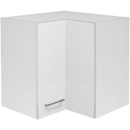 Eckh&auml;ngeschrank Flex-Well, B:60cm H:54cm T:32cm, wei&szlig;, Spanplatte, K&uuml;che, Schr&auml;nke, "Kopenhagen", (B x H x T) 60 x 54,8 x 32 cm