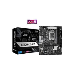 Asrock Mainboard "B760M-H2/M.2", B:24,2cm H:6,1cm T:27,6cmohne farbbezeichnung, Mainboards