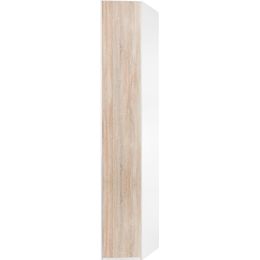 Eckkleiderschrank wimex, B:33cm H:236cm T:58cm, wei&szlig;, Schr&auml;nke, "New York", wahlweise 208 oder 236cm hoch