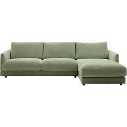 Schöner Wohnen Kollektion Ecksofa, B:292cm H:85cm T:170cm, grün, SCHÖNER WOHNEN-KOLLEKTION, 88% Polyester, 12% Polyacryl, Wohnzimmer, Sofas, "Garbo, L-Form, Breite 292 cm", 5