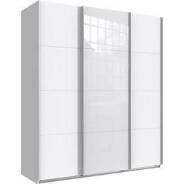 Schwebet&uuml;renschrank wimex, B:180cm H:210cm T:64cm, wei&szlig;, Spanplatte, Schr&auml;nke, "Norderstedt", INKLUSIVE 2 Stoffboxen und 2 zus&auml;tzliche Einlegeb&ouml;den,