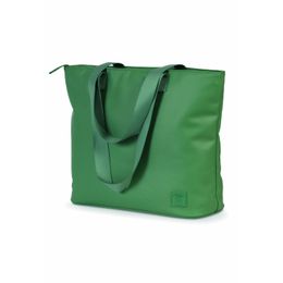 Derbe Damen Shopper "Shopper", grün, Obermaterial: 100% Polyethylenterephthalat, Taschen, Wasserabweisende Tasche, Shopper, lange Gurte, pastellfarben