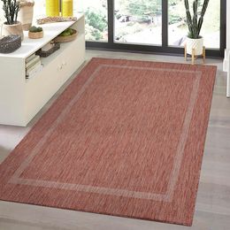 Outdoorteppich, B:120cm H:5mm L:170cm, rot, Ayyildiz Teppiche, Polypropylen, Teppiche, "RELAX 4311", L&auml;ufer, Pflegeleicht, Robust, In- und Outdoor,