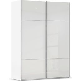 Schwebetürenschrank Rauch, B:162cm H:223cm T:68cm, weiß, Holzwerkstoff, Schränke, "Kleiderschrank Schrank Garderobe Schlafzimmerschrank CONTIDO", aus