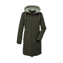 G.I.G.A. by Killtec Damen Parka "GW 2 WMN PRK", gr&uuml;n, Gr. 36, G.I.G.A. DX BY KILLTEC, Oberstoff 1: 100% Polyester (recycelt)/ Oberstoff 2: 100% Polyester, Futter: 100%