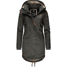 Ragwear Damen Winterjacke "Tunned", grün, Gr. XS, Außenmaterial: 100% Polyester, Innenfutter: 100% Polyester, Wattierung: 100% Polyester, Jacken,