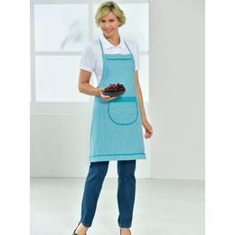 Classic Basics Damen Kochsch&uuml;rze, gr&uuml;n, Baumwolle, Sch&uuml;rzen