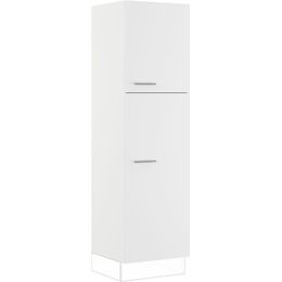 W&auml;scheschrank IMPULS K&Uuml;CHEN, B:60cm H:205,1cm T:57,6cm, wei&szlig;, Dekorfolie, Holzwerkstoff, Schr&auml;nke, ""Valencia", Breite/H&ouml;he: 60/205,1 cm, mit