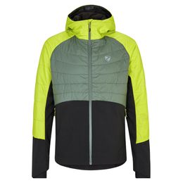 Ziener Herren Funktionsjacke "NAKOS", grün, Gr. 60, Obermaterial: 1. 100% Polyester; 2. 80% Polyamid, 10% Wolle, 10% Elasthan;Futter: 100%