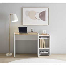 Schreibtisch Inosign, B:80cm H:76,2cm T:62,2cm, weiß, Kinderzimmer, Tische, "CiTY/GiRON", moderner Computertisch, wohnliches Home Office, Breite 80