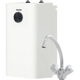 Untertischspeicher Stiebel Eltron, B:24cm H:42,3cm T:21,2cm, weiß, Speichererhitzer, "UFP 5 Trend", 5 l, Niederdruck, mit Stecker, inkl.