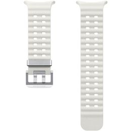 Samsung Kinder Uhrenarmband "Marine Band für Watch Ultra", 23cm, weiß, Kautschuk, Metall, Uhrenarmbänder