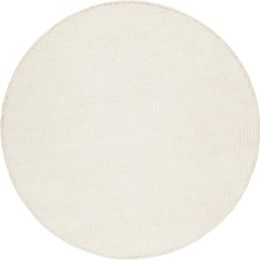 Wollteppich Esprit, H:10mm Ø:200cm, weiß, Jute, Wolle, Teppiche, "Gobi, ESP-7112", Naturfaserteppich aus Jute und Wolle, handgewebt