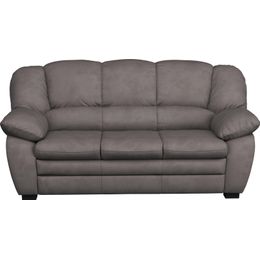 2,5-Sitzer COTTA, B:191cm H:88cm T:92cm, grau, 100% Polyester, Sofas, "Casino", Polstergarnitur, auch als Set erhältlich